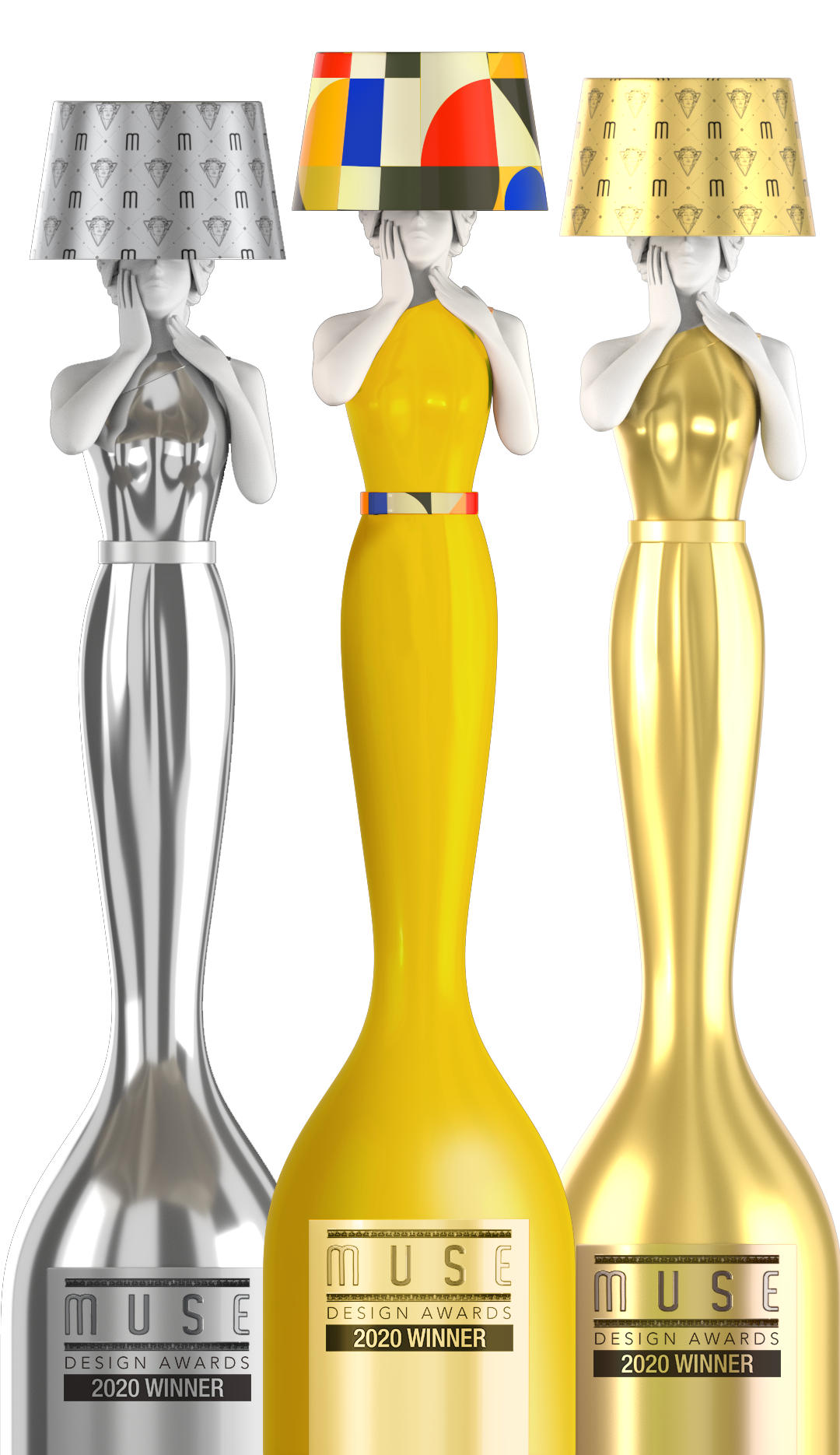 MUSE Design Awards Statuettes | MUSE